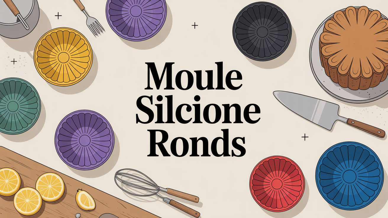 Moule silicone rond : ton nouvel allié pour des gâteaux réussis sans effort