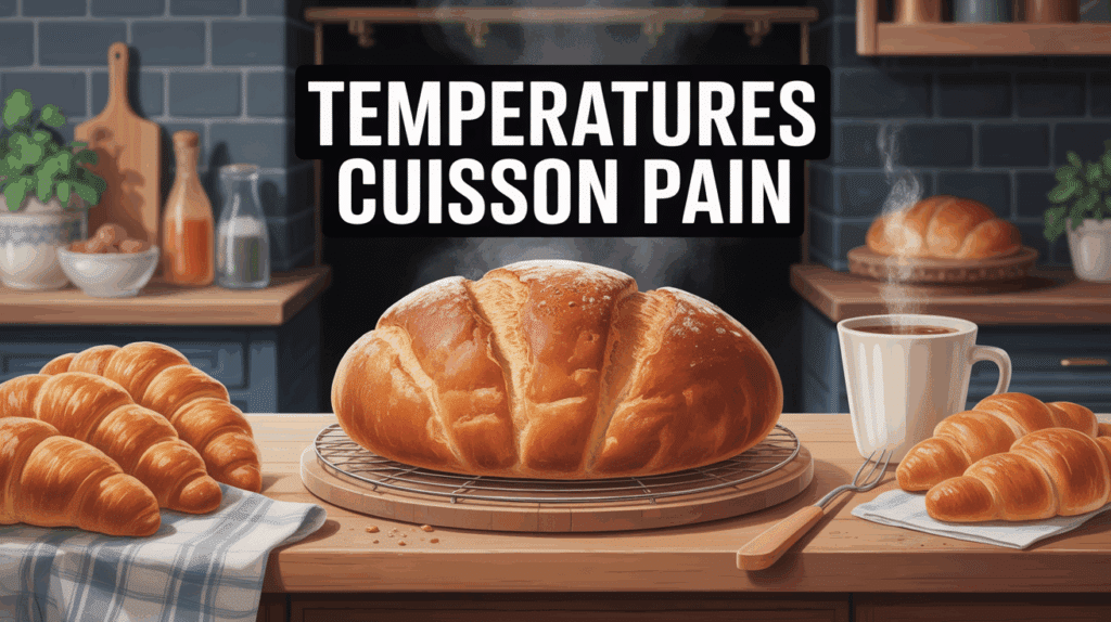 Température cuisson pain : croûte croustillante sans prise de tête