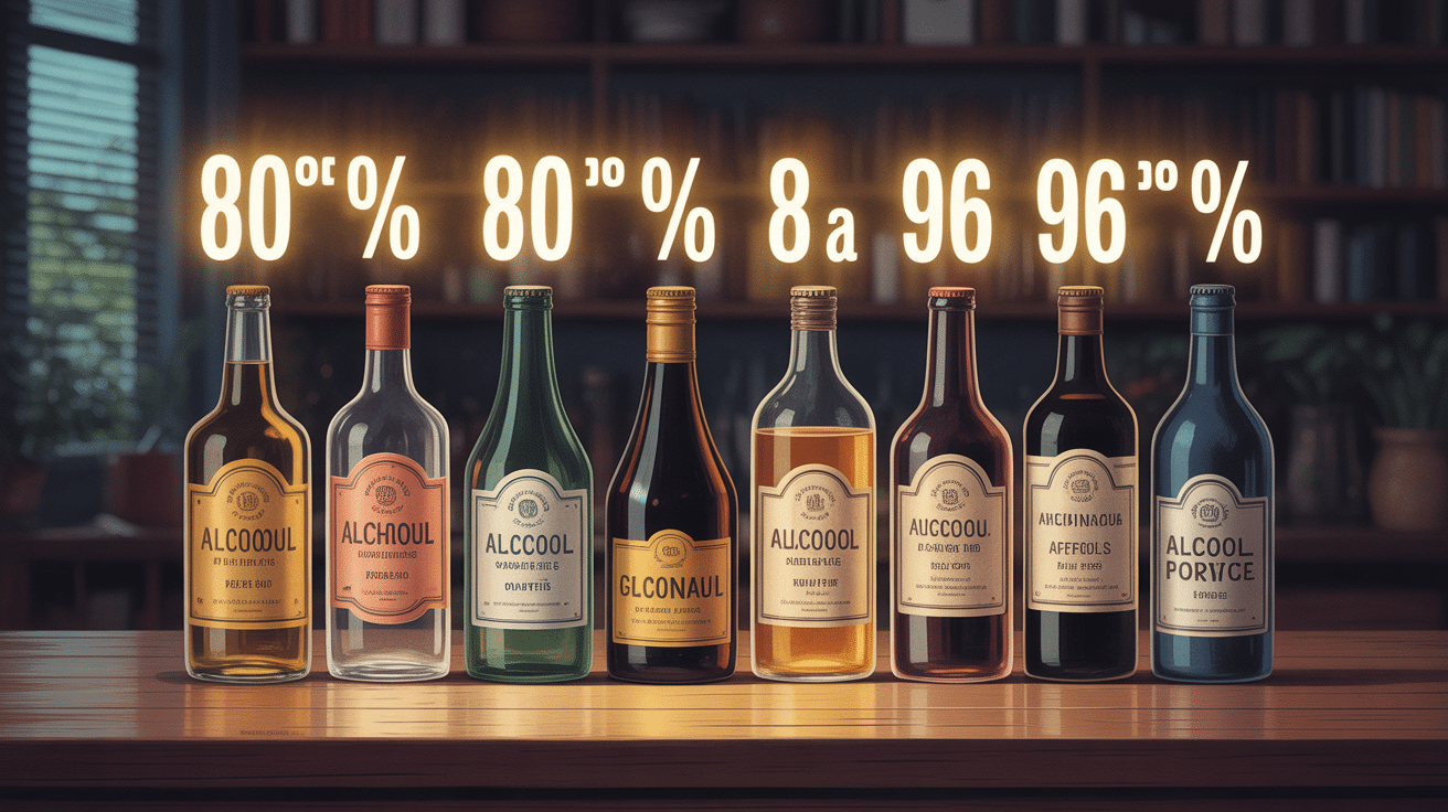 Alcool le plus fort : top 10, records et histoires fascinantes