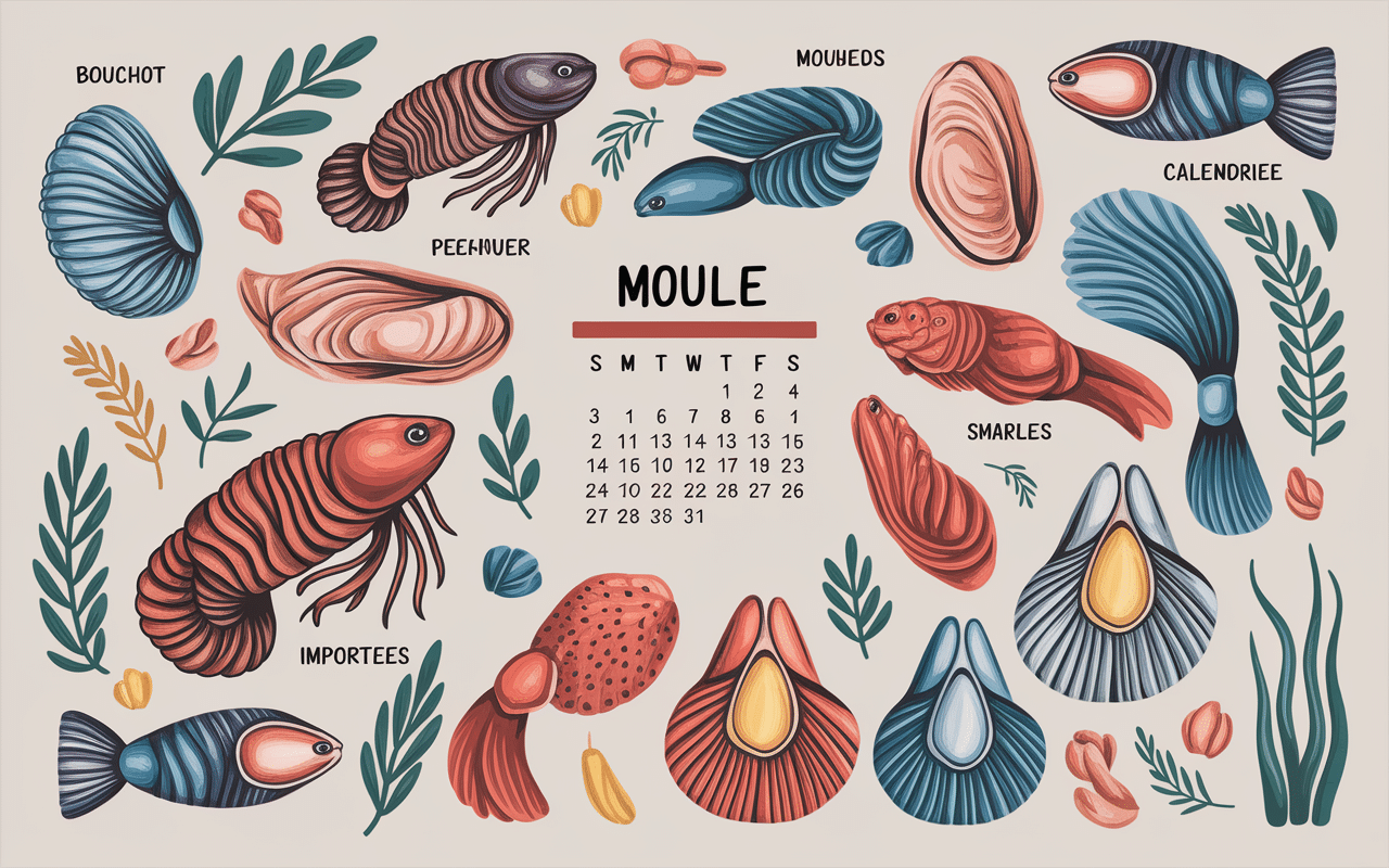 Saison des moules en France quels mois privilégier pour une